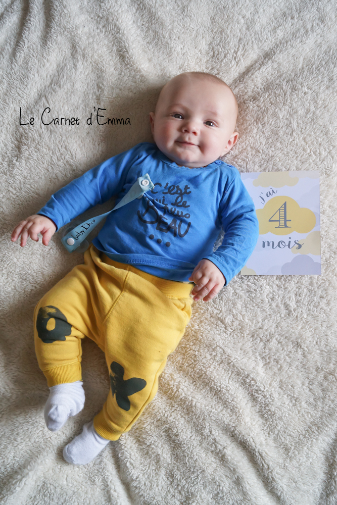 4 mois déjà ! - Le Carnet d'Emma