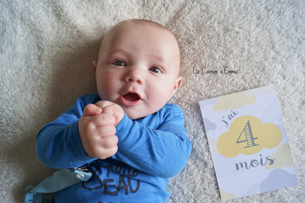 4 mois déjà ! - Le Carnet d'Emma