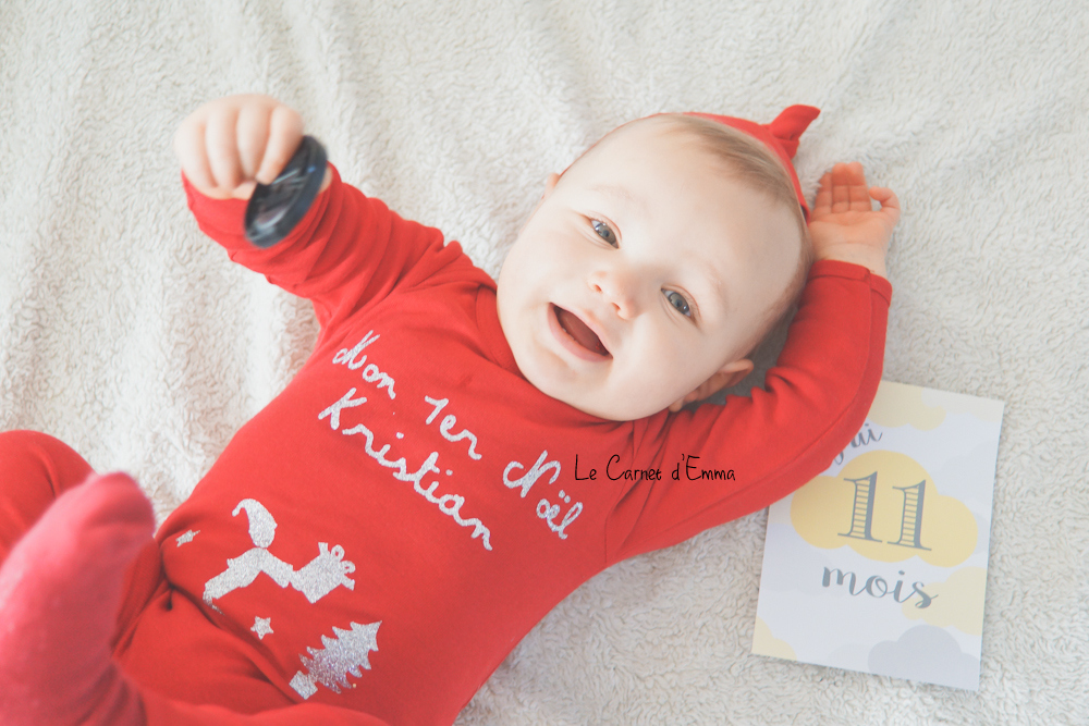 Aujourd'hui tu as 11 mois - Le Carnet d'Emma