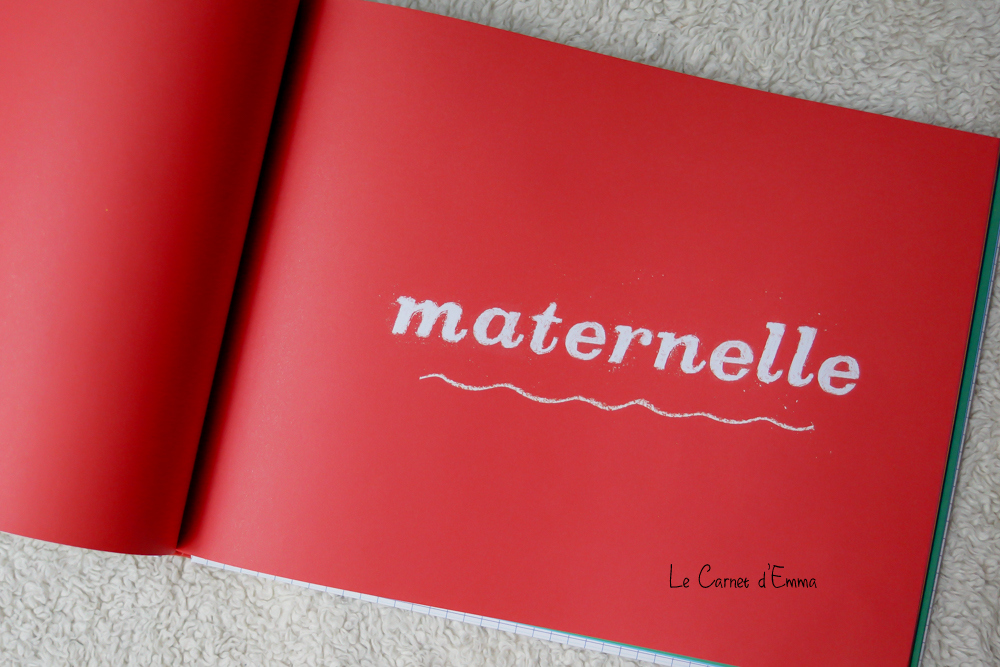 Son cahier souvenir des photos de classe - Le Carnet d'Emma