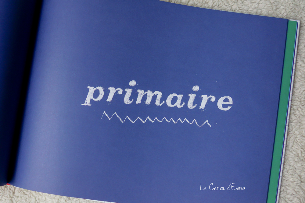 Son cahier souvenir des photos de classe - Le Carnet d'Emma