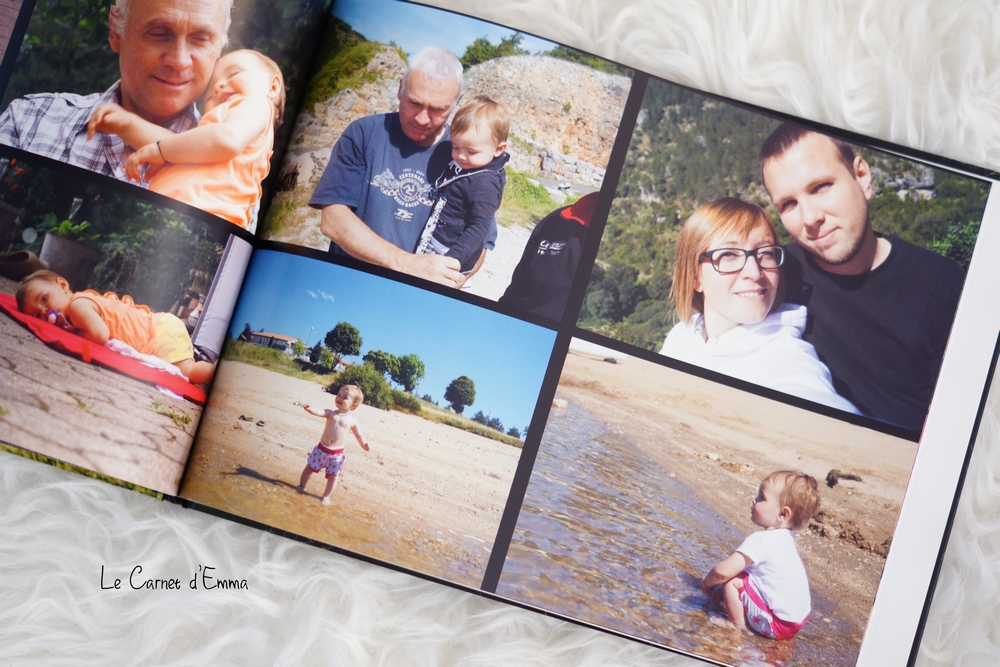 Mon album photo avec MonOeuvre.fr - Le Carnet d'Emma
