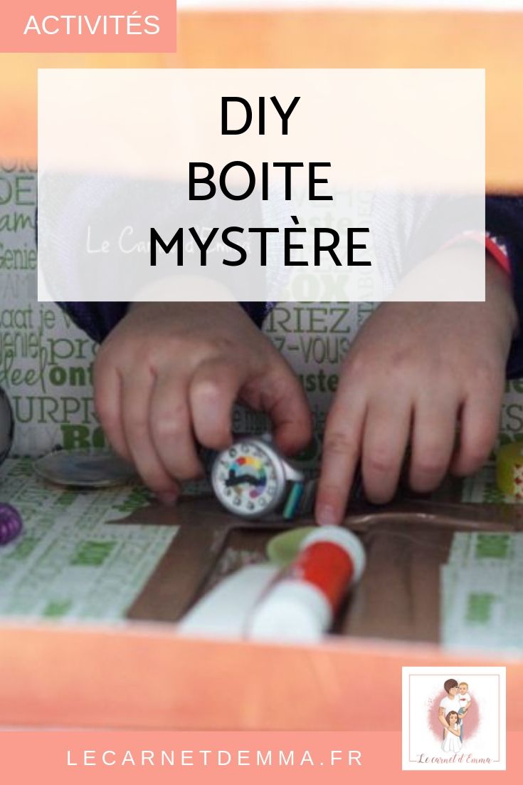 DIY de notre boîte mystère - Le Carnet d'Emma