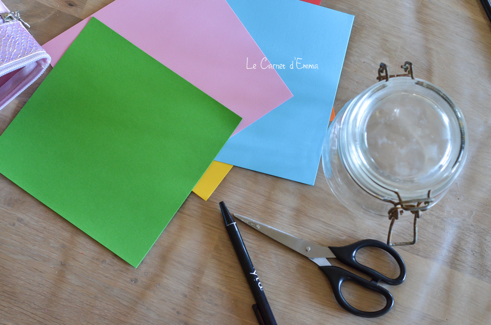 Notre bocal aux 100 idées d'activités - Le Carnet d'Emma