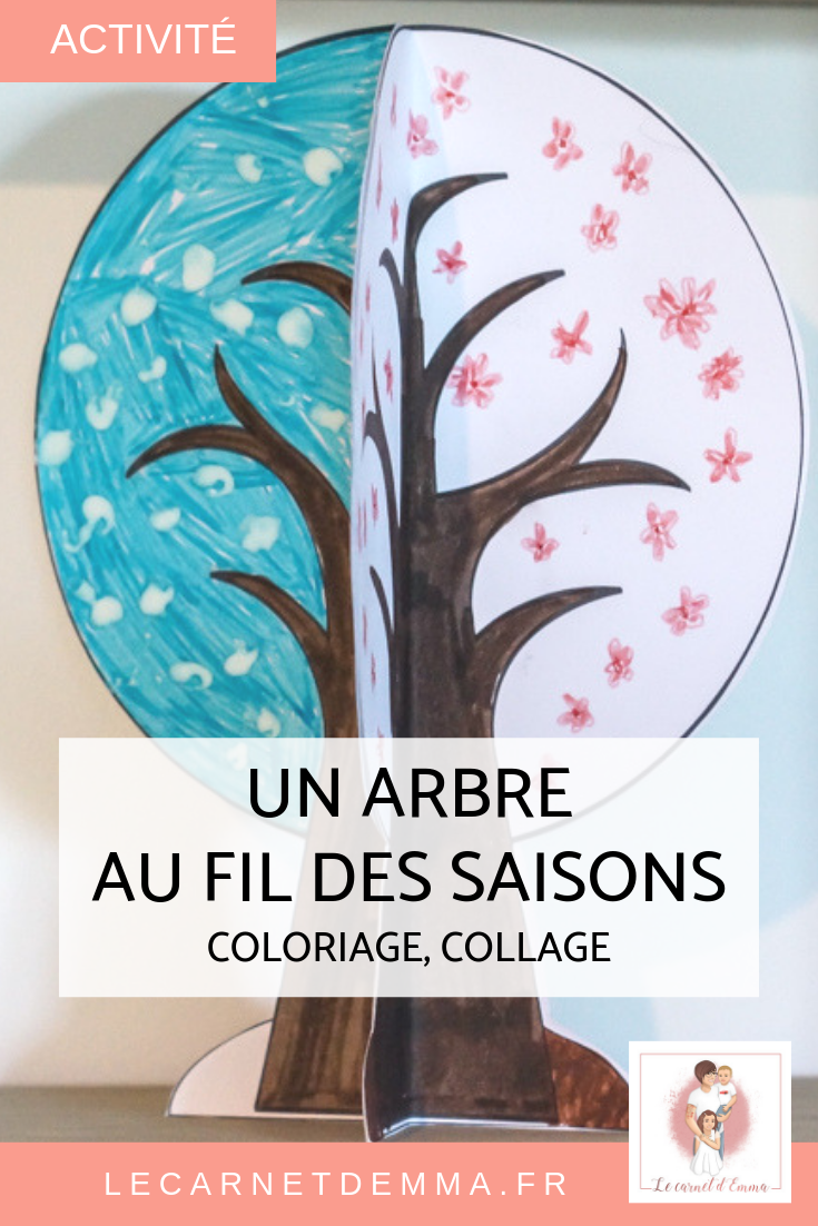 Un arbre au fil des saisons ! - Le Carnet d'Emma
