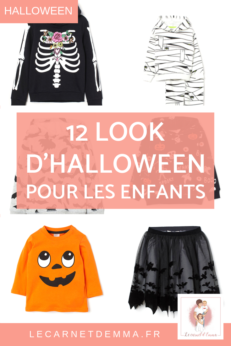 Des looks pour Halloween - Le Carnet d'Emma