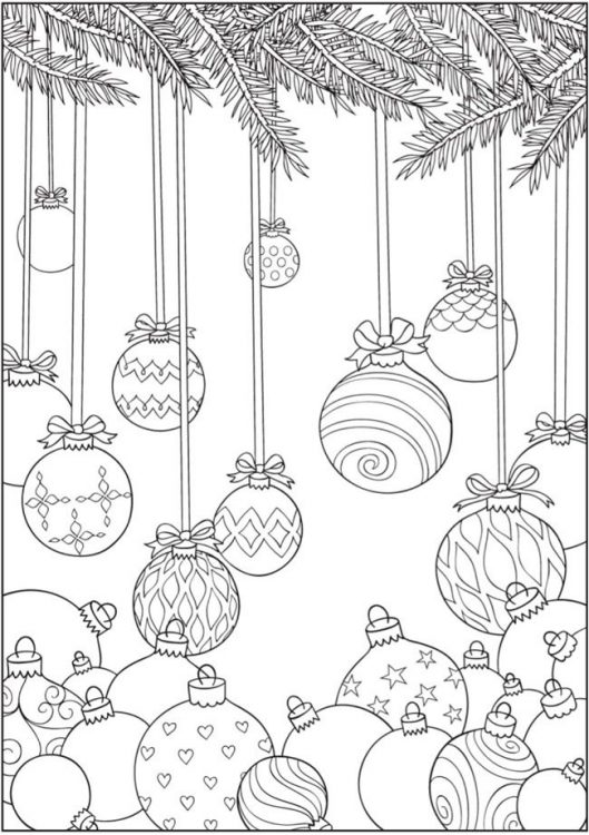 40 coloriages de Noël à imprimer - Le Carnet d'Emma