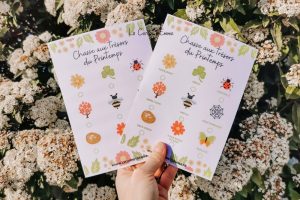 Une chasse aux Trésors sur le Printemps - Le Carnet d'Emma
