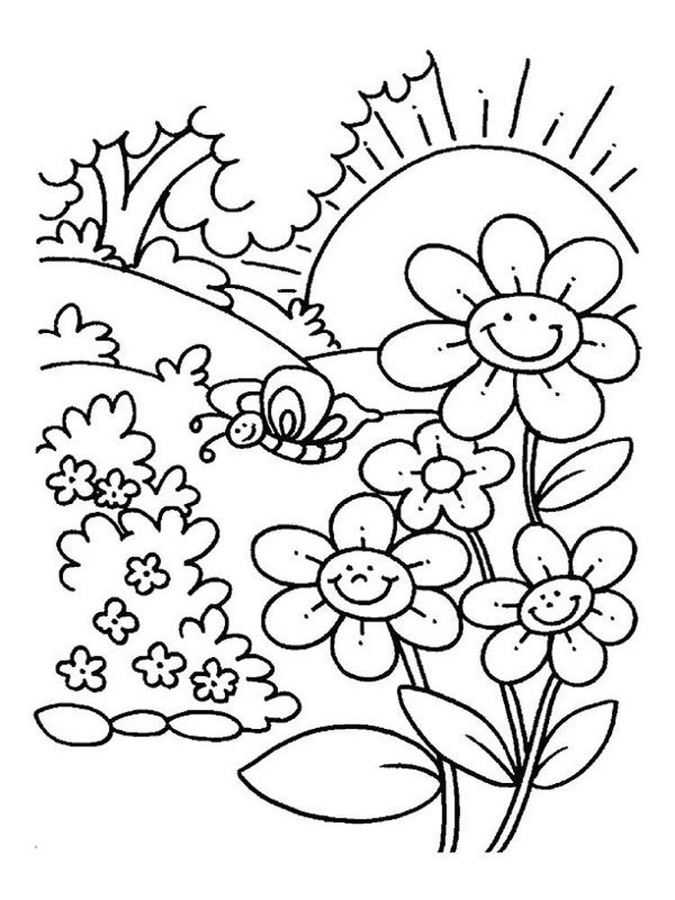 20 coloriages sur le Printemps à imprimer - Le Carnet d'Emma