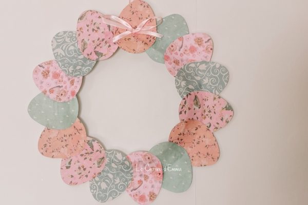 Notre couronne de Pâques - Le Carnet d'Emma