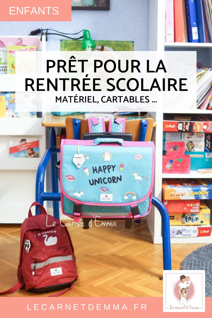Prêt pour une nouvelle rentrée scolaire ! - Le Carnet d'Emma