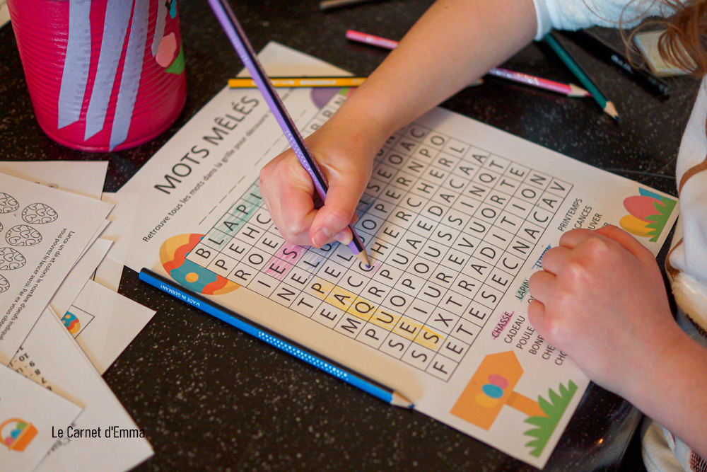 Happy Easter - mon Ebook sur le thème de Pâques - Le Carnet d'Emma