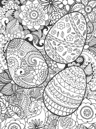 30 coloriages sur le thème de Pâques - Le Carnet d'Emma