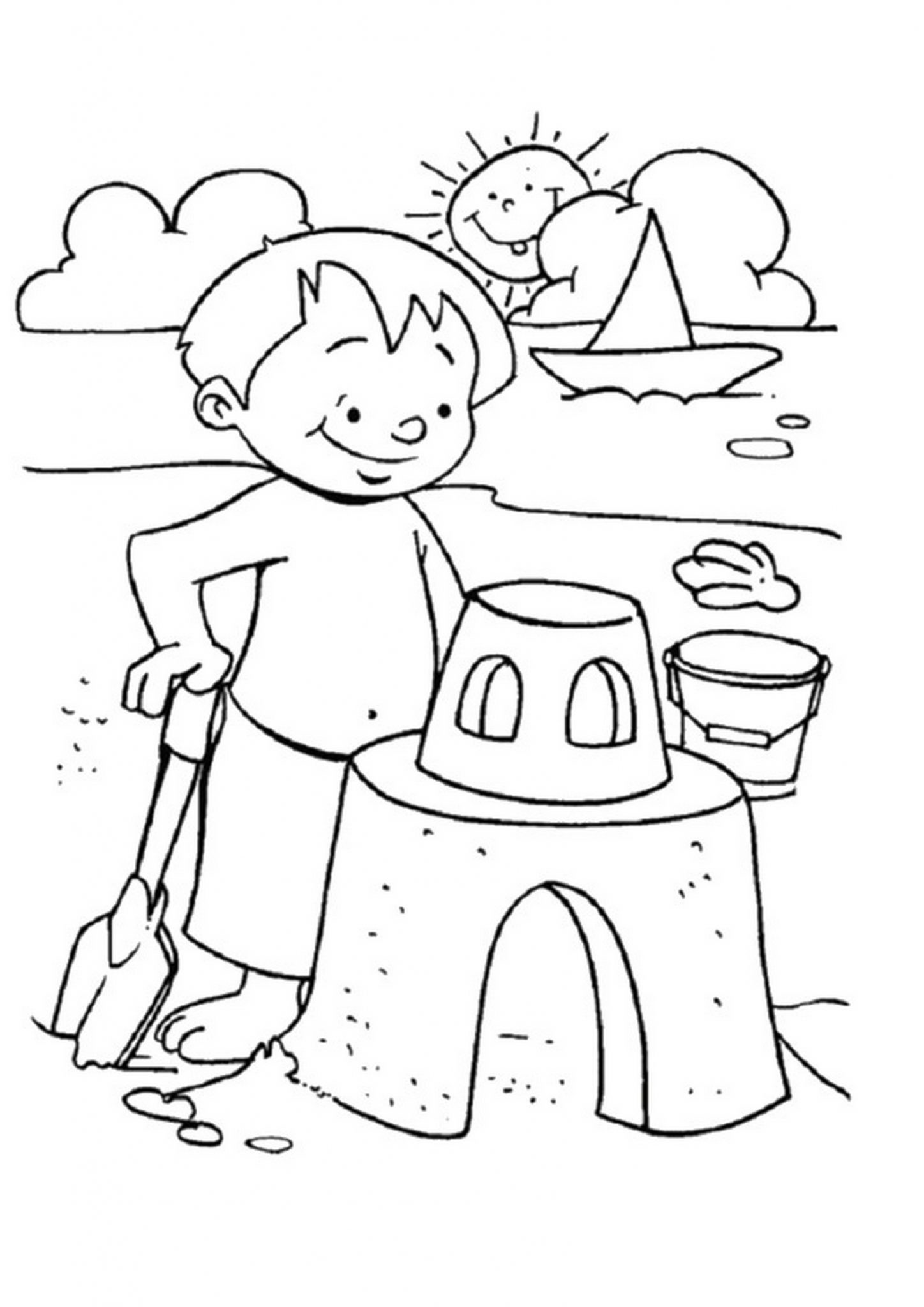 21 coloriages sur le thème de l'été - Le Carnet d'Emma