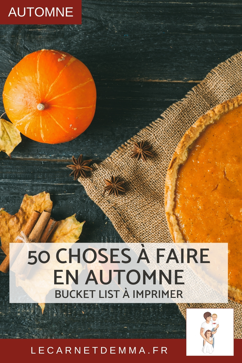 50 choses à faire en Automne, ma Bucket List - Le Carnet d'Emma