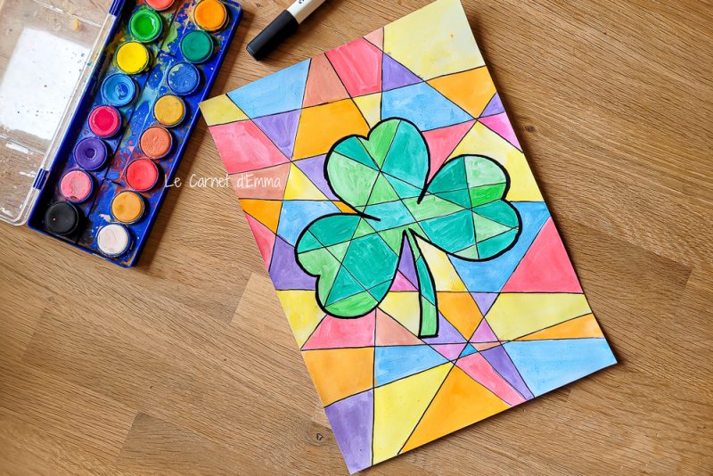 Un trèfle pour la Saint Patrick - Le Carnet d'Emma
