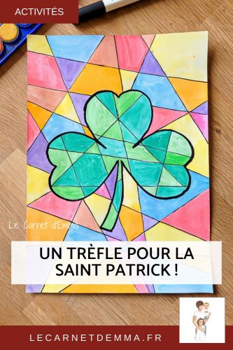 Un trèfle pour la Saint Patrick - Le Carnet d'Emma