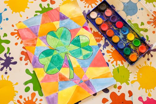 Un trèfle pour la Saint Patrick - Le Carnet d'Emma