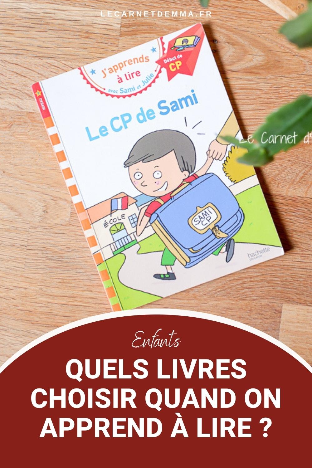 Sélection de livres quand on commence à lire - Le Carnet d'Emma