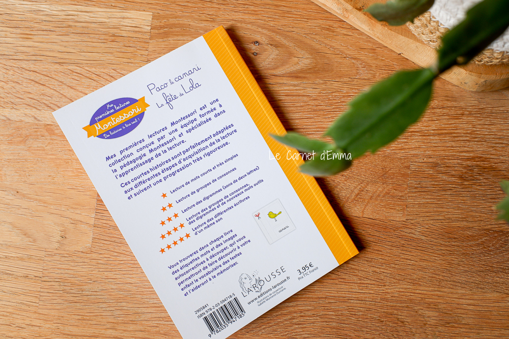 Sélection de livres quand on commence à lire - Le Carnet d'Emma