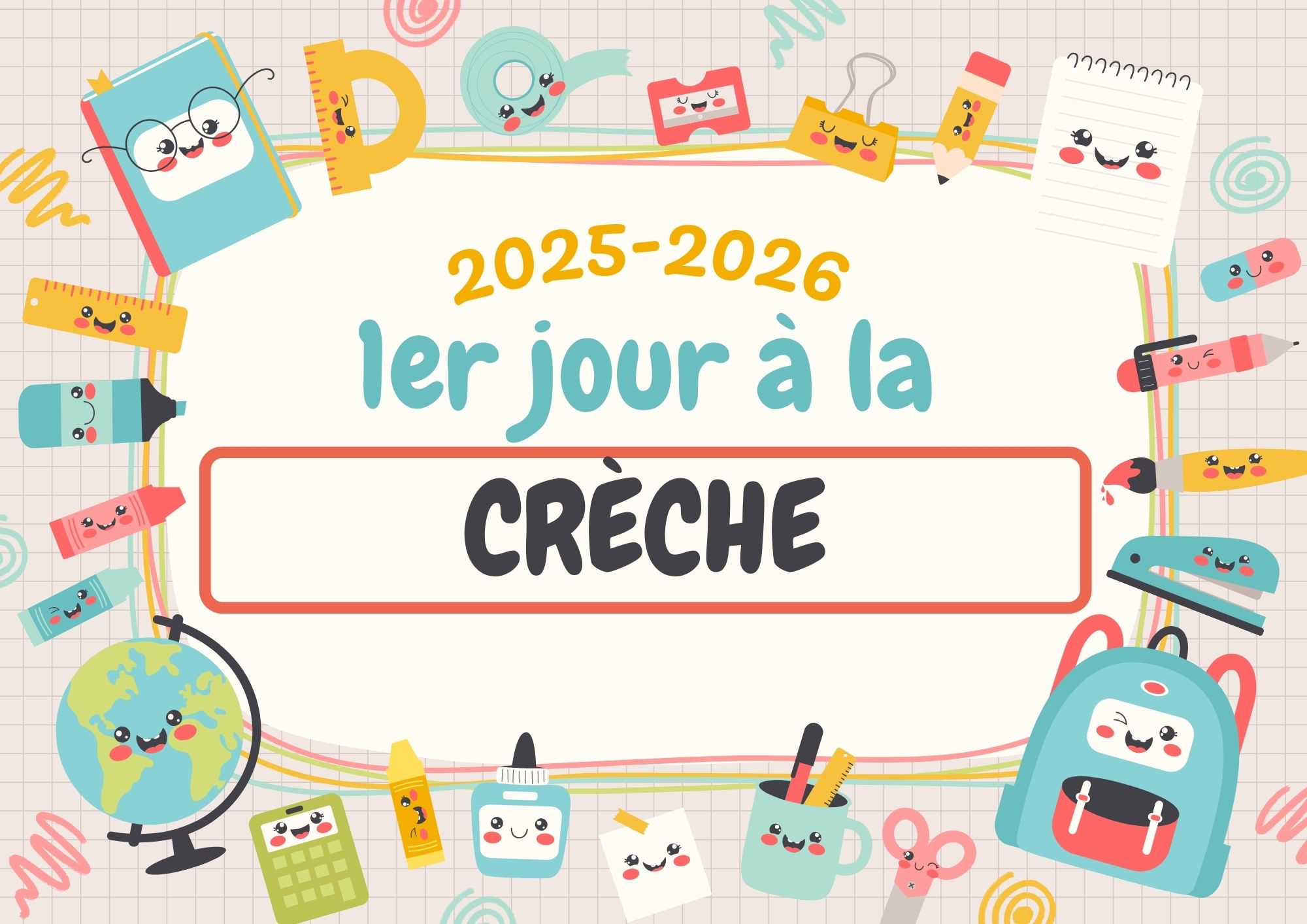 Les affiches 2025-2026 pour la rentrée scolaire - Le Carnet d'Emma
